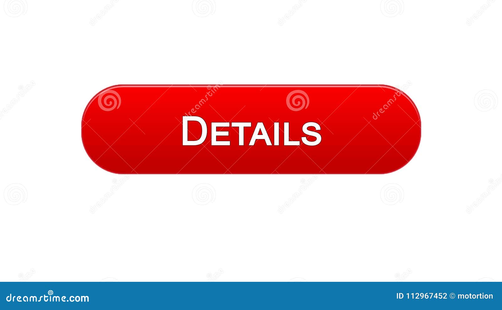 Details Web Interface Button Red Color, Additional Information ...
