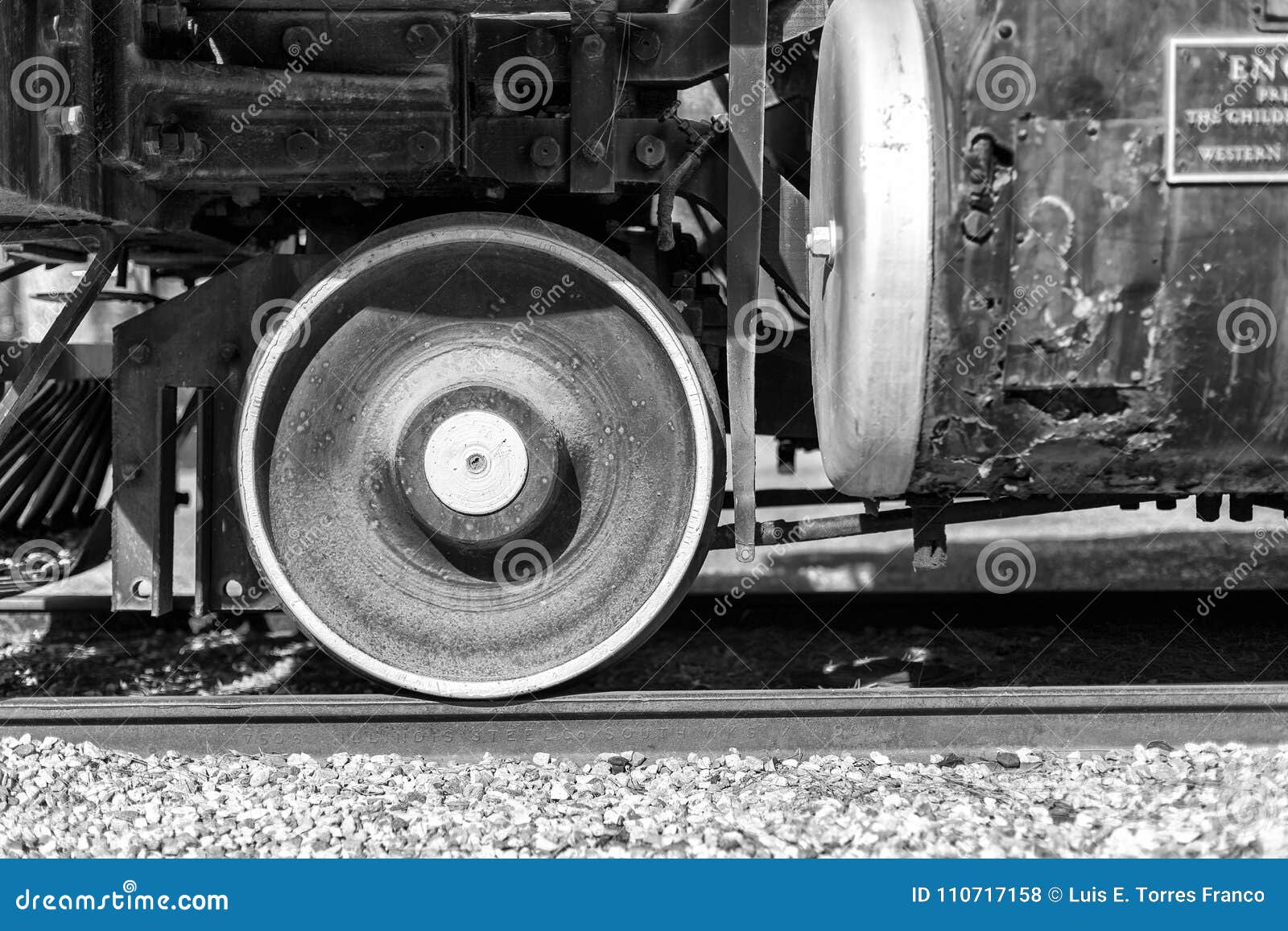 The Wheels of the Old Train Stock Photo - Image of machine, rust: 110717158