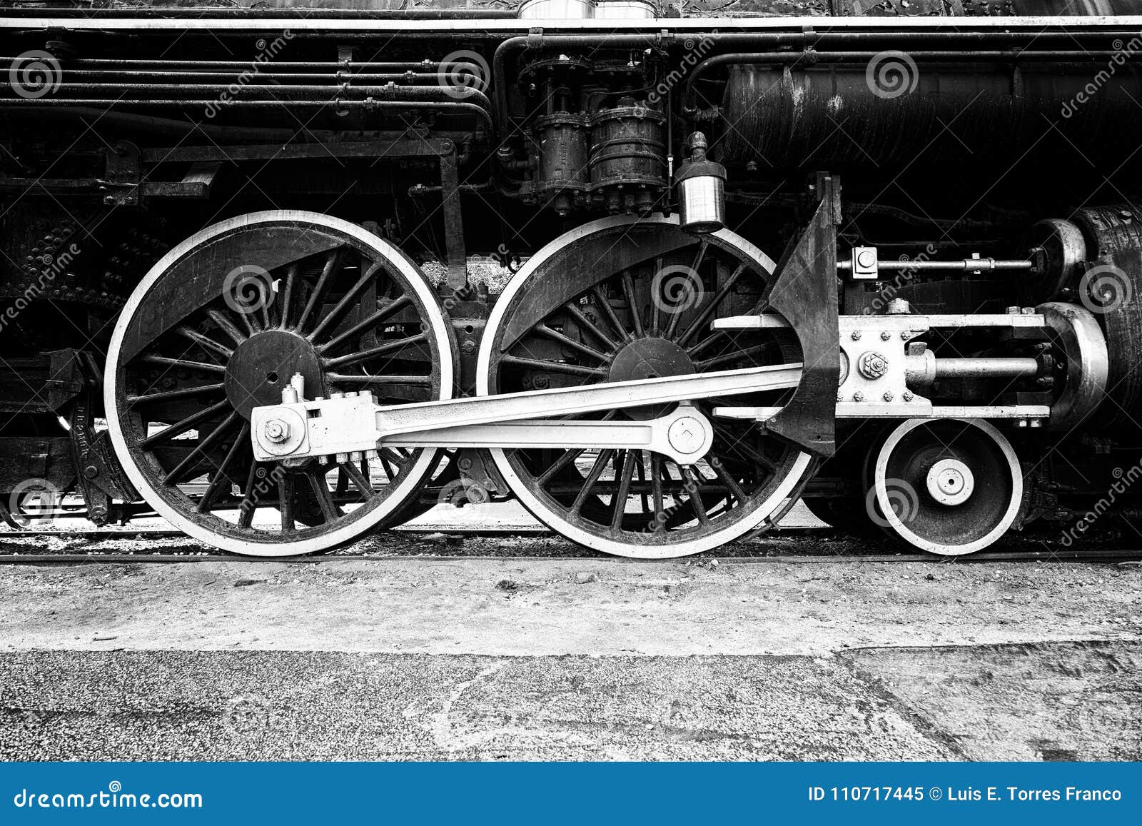 The Wheels of the Old Train Stock Image - Image of rust, historical ...