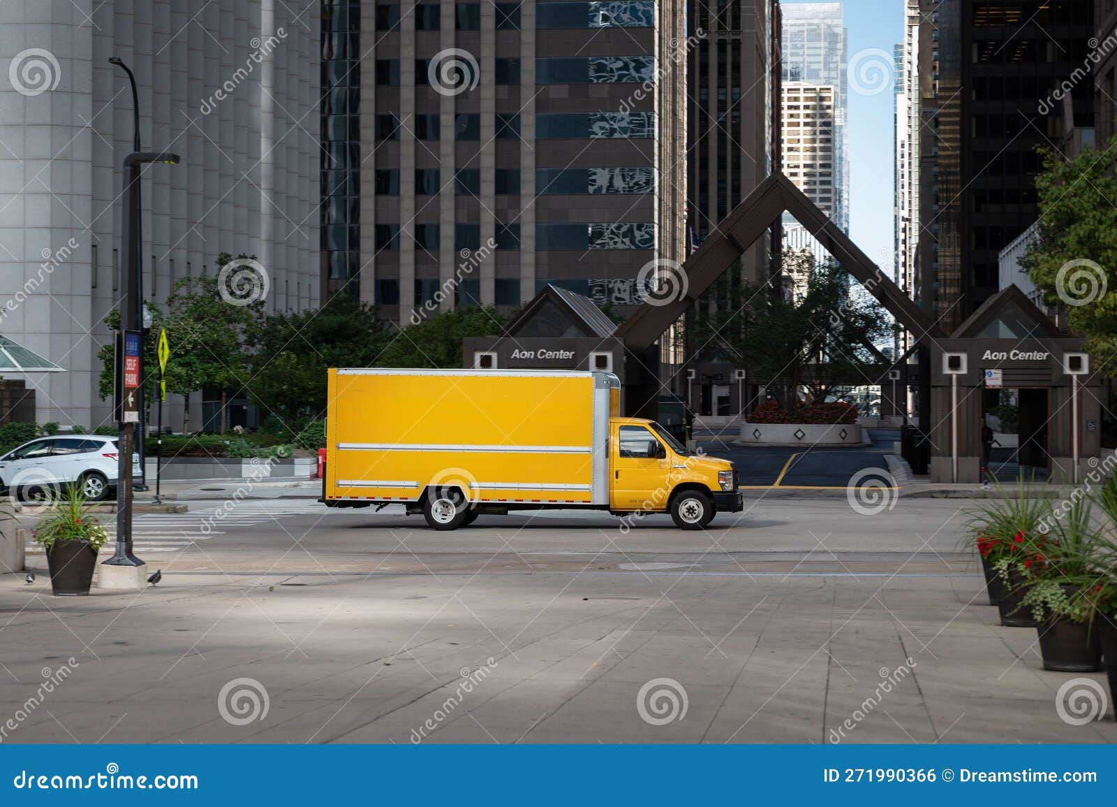 Yellow Ford Cargo 1830 And Renault Magnum Semi Trucks Editorial Image ...