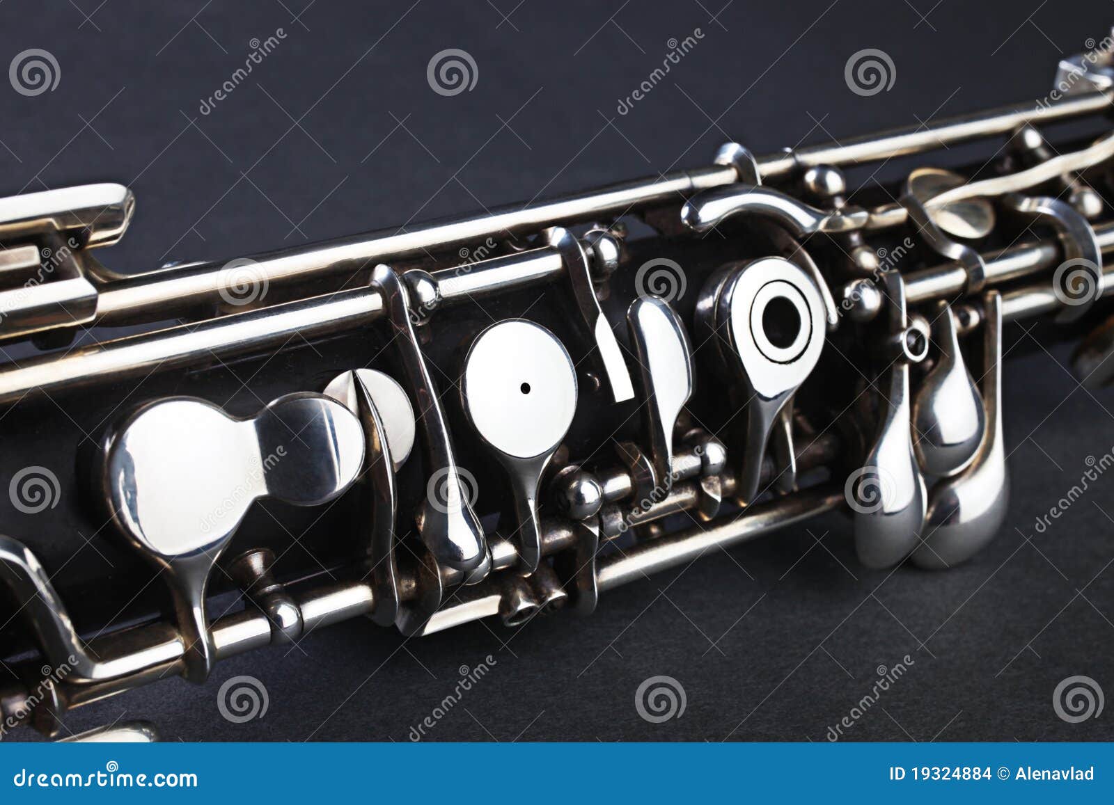 Detalhe Do Instrumento Musical De Oboe Foto de Stock - Imagem de ...