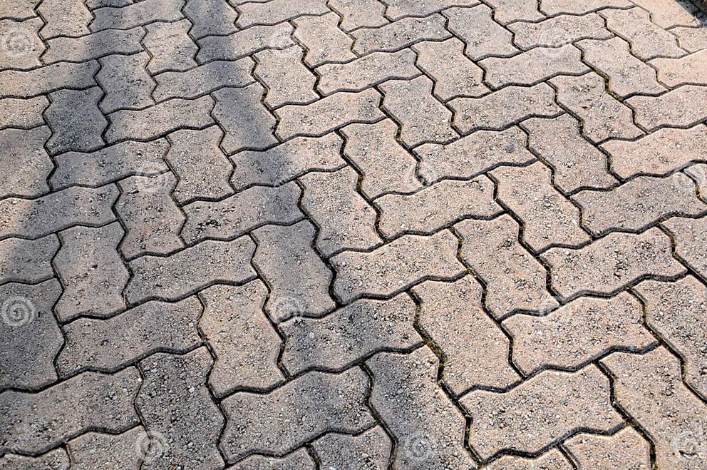 Detalhe do Paver imagem de stock. Imagem de curva, linhas - 13510657