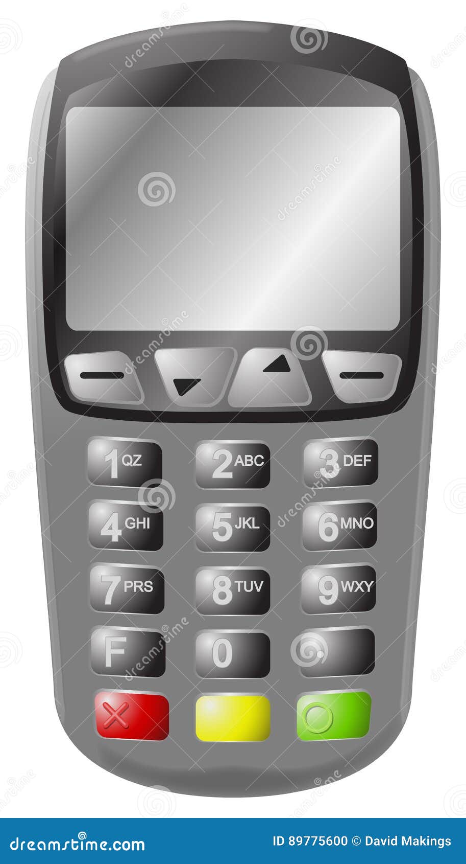 Detalle De Chip and Pin Machine in Stock de ilustración - Ilustración ...