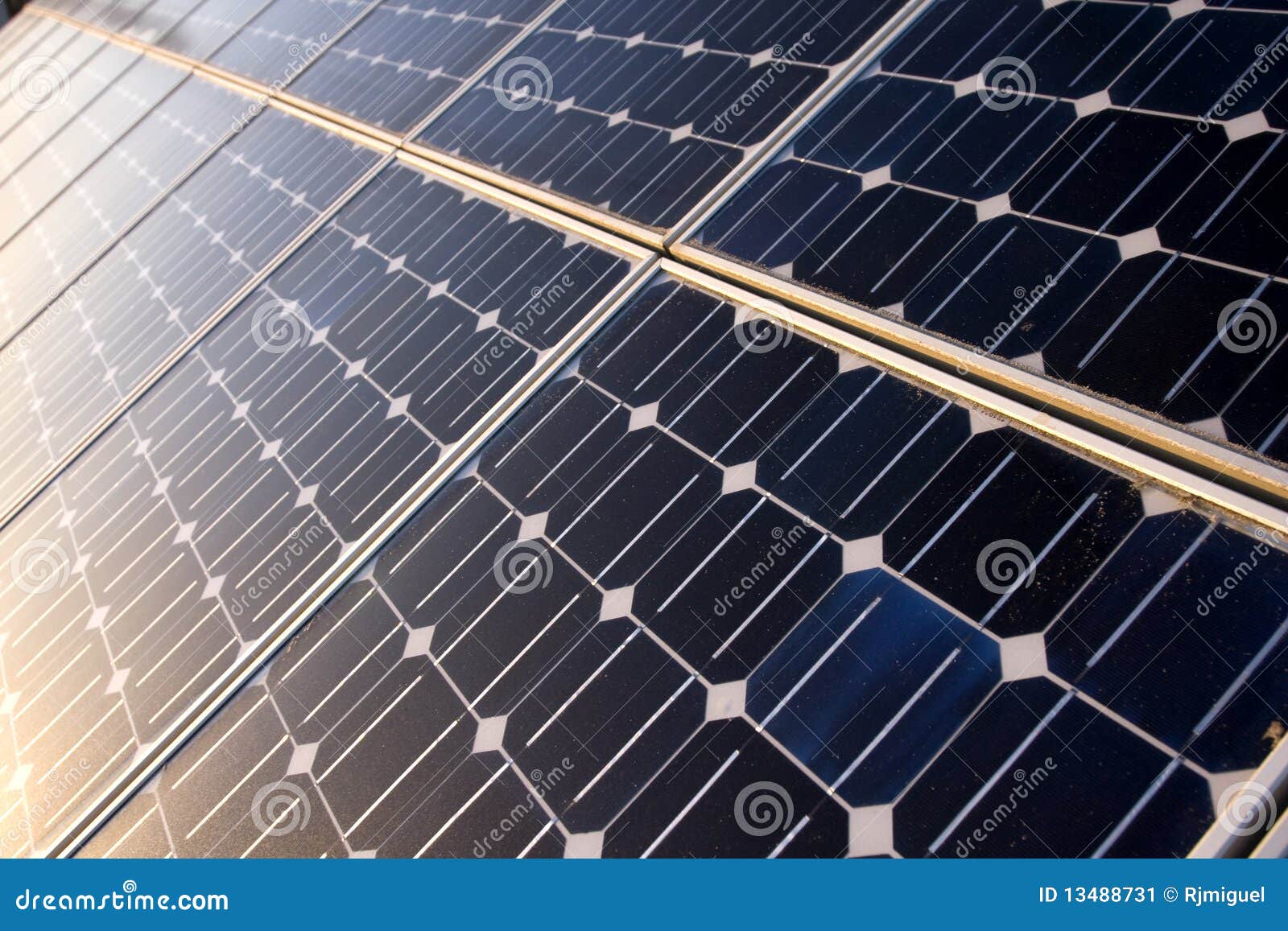 Detalle De La Textura De Los Paneles Solares Imagen de archivo - Imagen ...