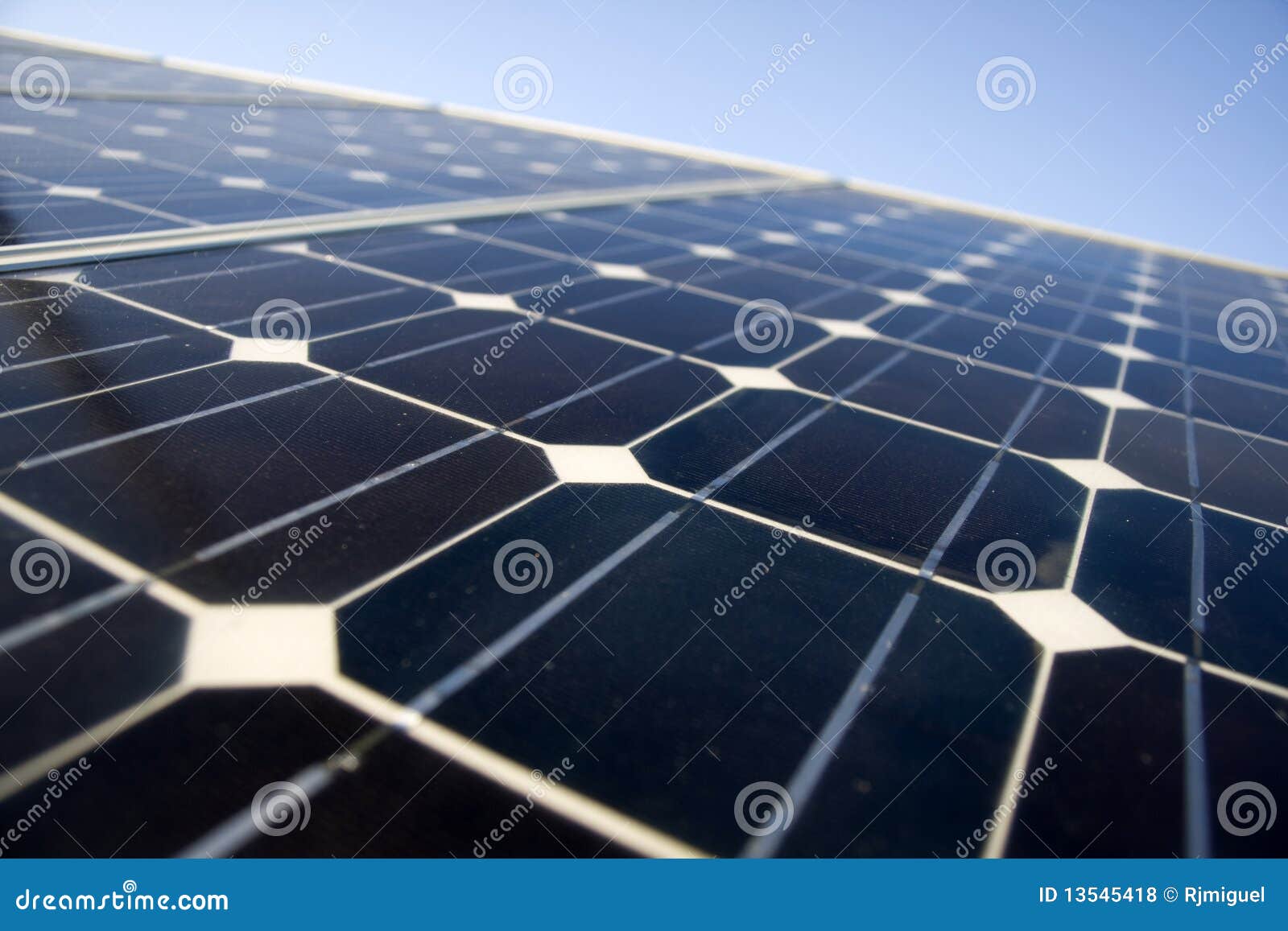 Detalle De La Textura De Los Paneles Solares Foto de archivo - Imagen ...