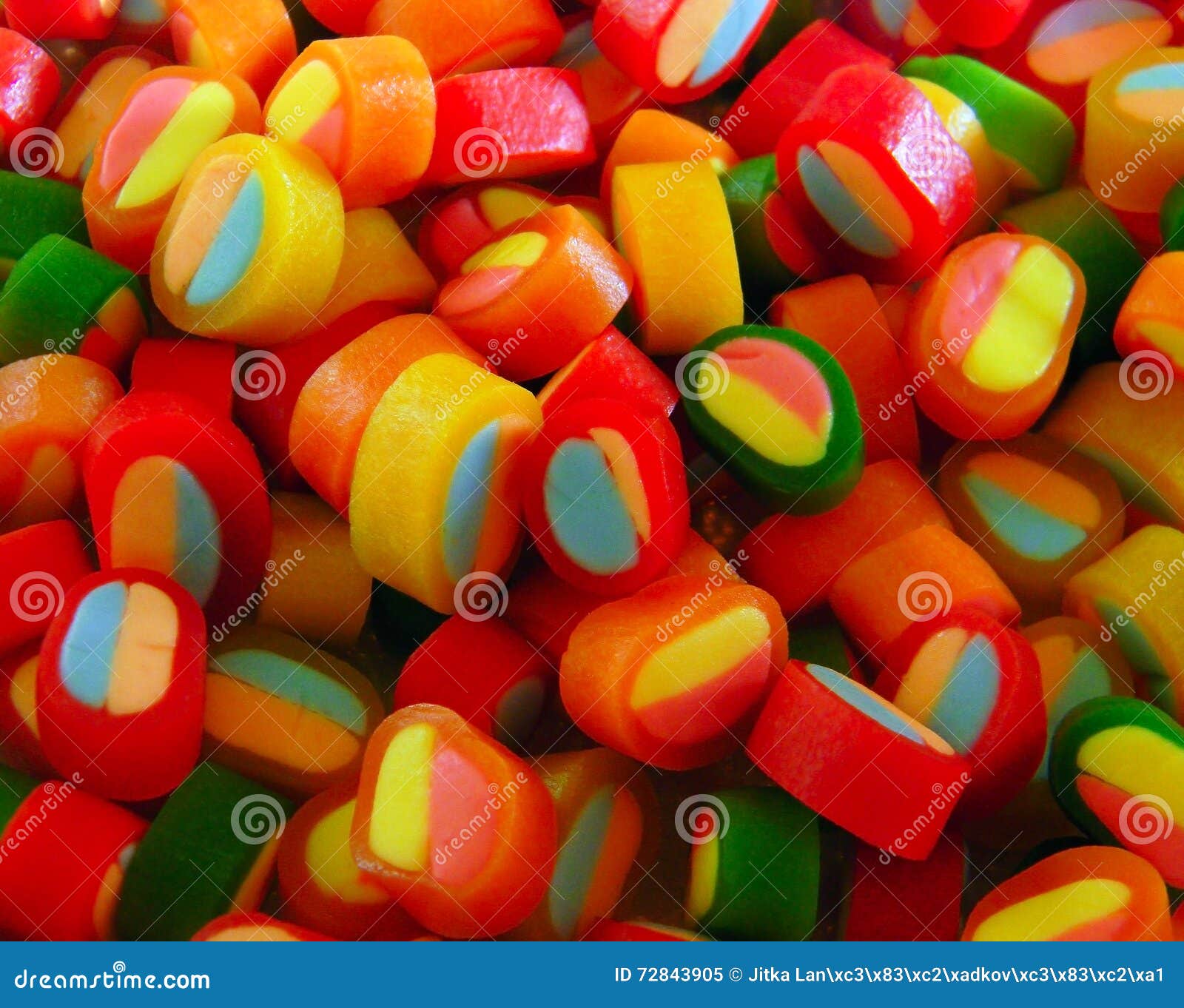 Detalle De Los Dulces Del Color Imagen de archivo - Imagen de color ...