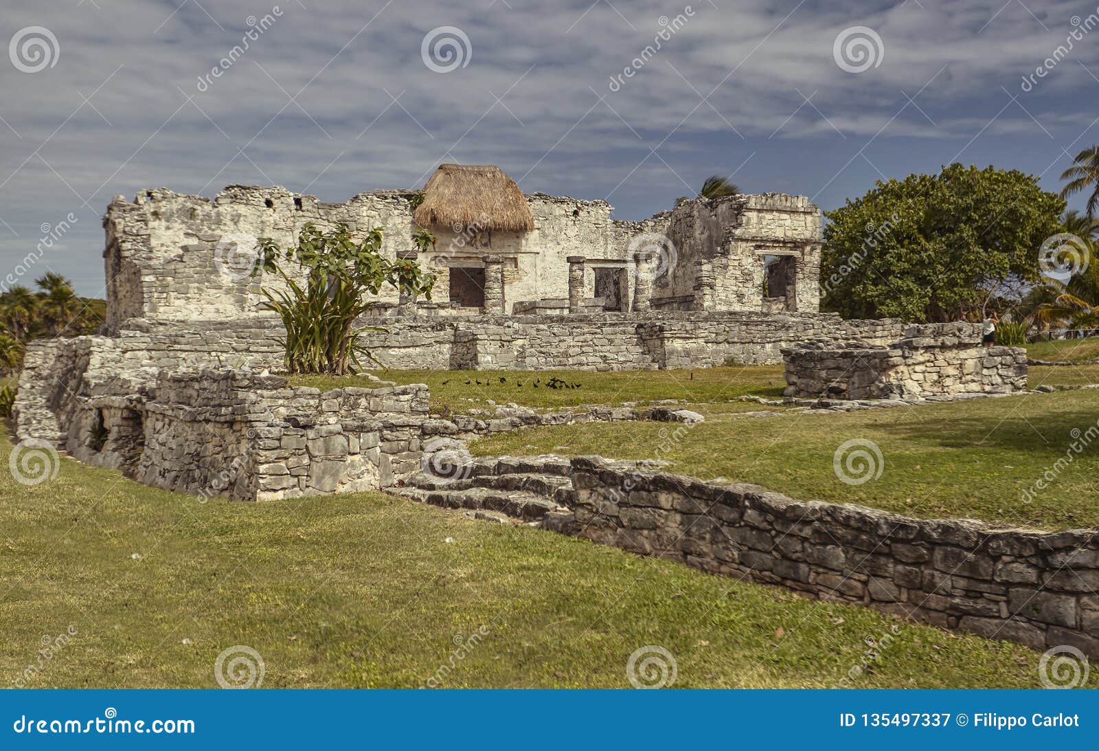 Detalle De Un Templo Maya 2 Imagen de archivo - Imagen de cultura ...