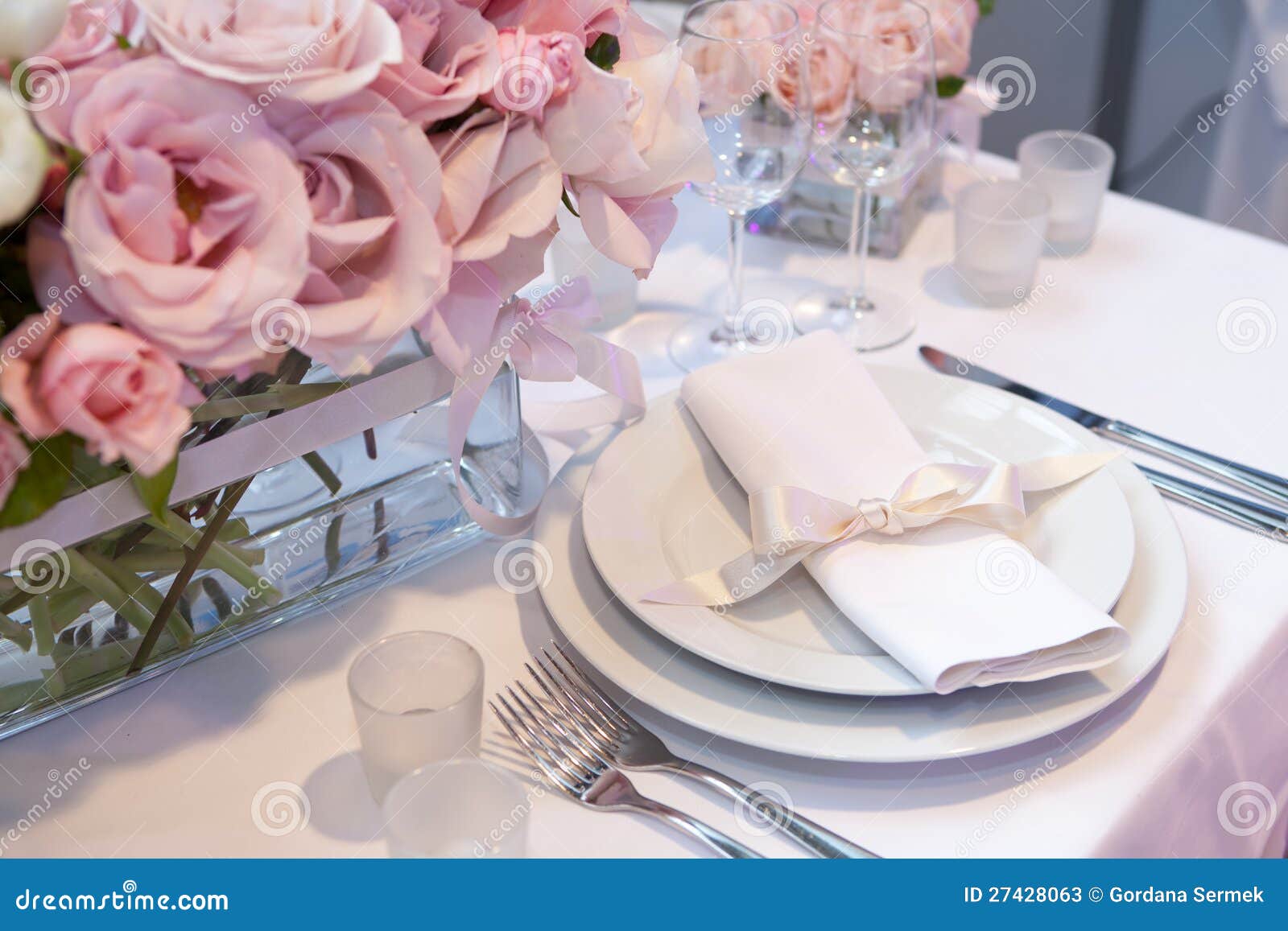 Detalle De Una Cena De Boda Imagen de archivo - Imagen de cena ...