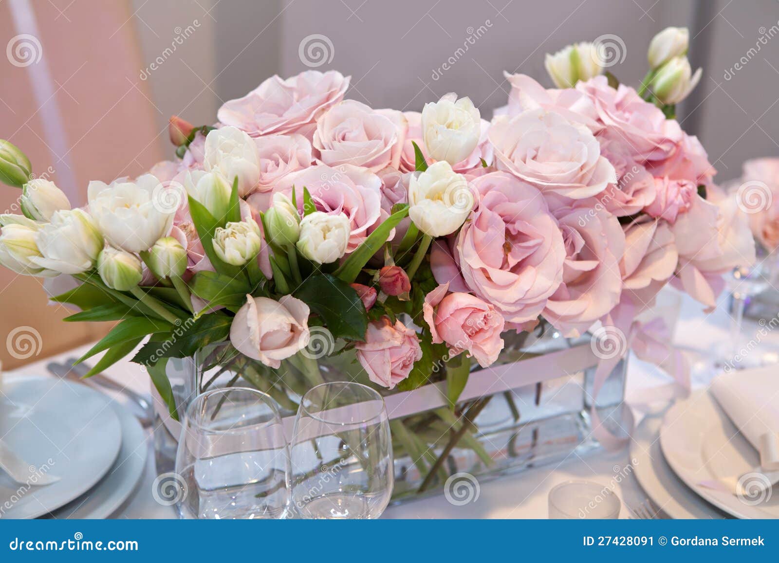 Detalle De Una Cena De Boda Imagen de archivo - Imagen de restaurante ...
