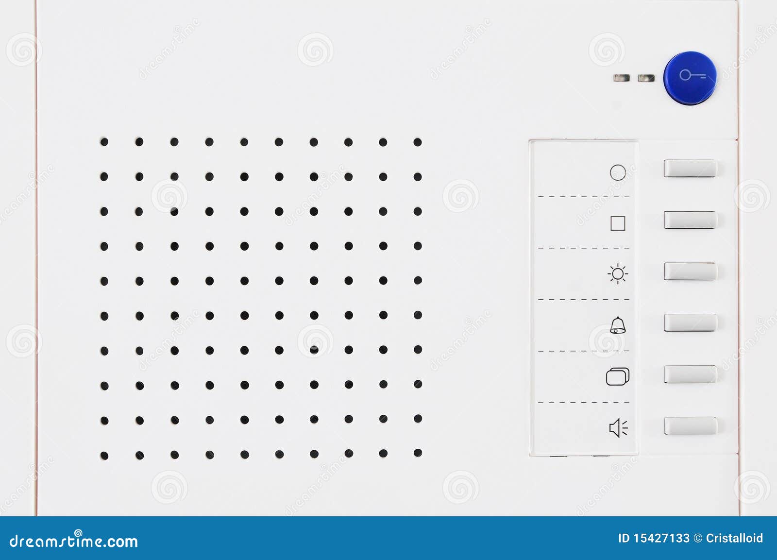 Detalle del timbre moderno imagen de archivo. Imagen de eléctrico ...