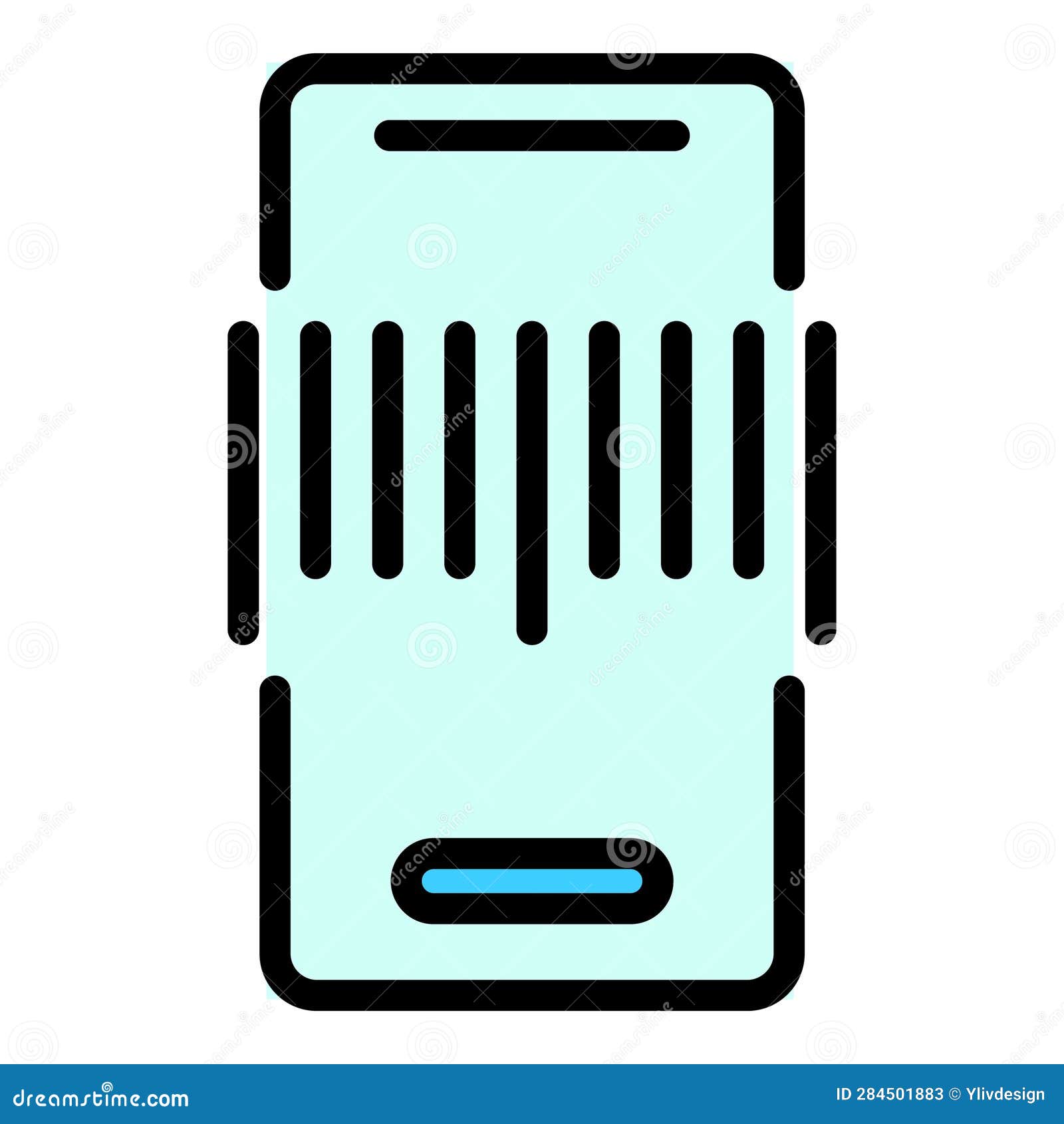 Web Detect Identity Icon Simple Vector. Privacy Face Stock Photo ...