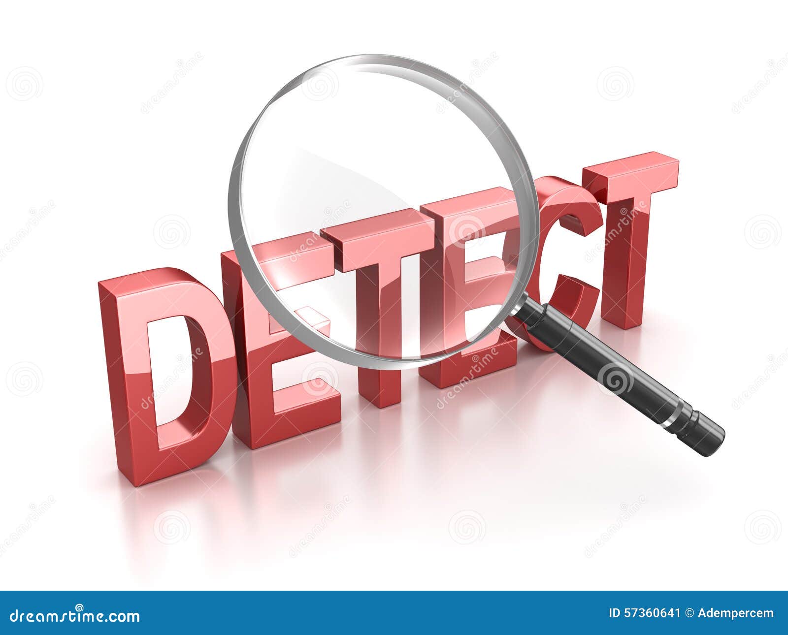 Detect stock illustration. Illustration of search, detect - 57360641