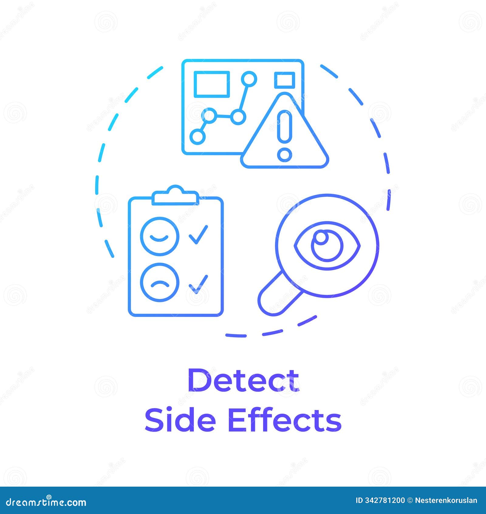 Detect Blue Stamp Stock Photo | CartoonDealer.com #98292414