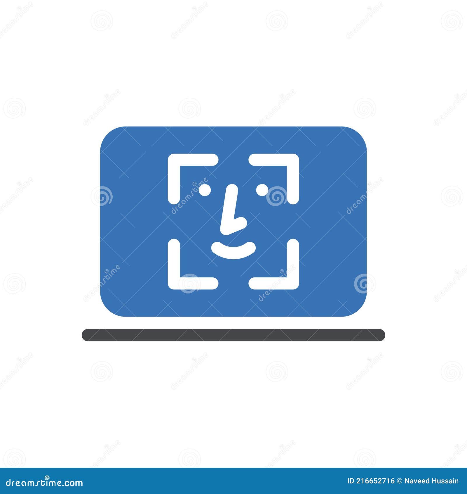 Detectar ilustración del vector. Ilustración de seguridad - 216652716