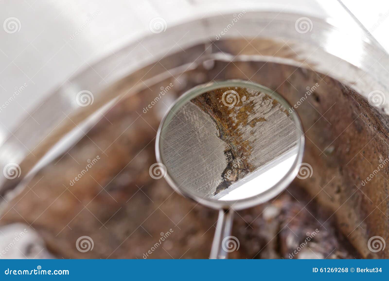 Detection of Defects on the Inner Surface of Pipe Stock Photo - Image ...
