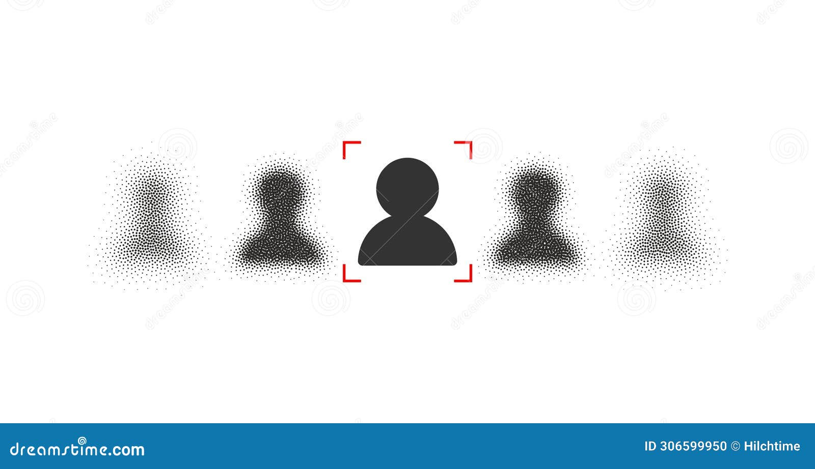 Detection and Identification of People Facial Recognition System AI ...