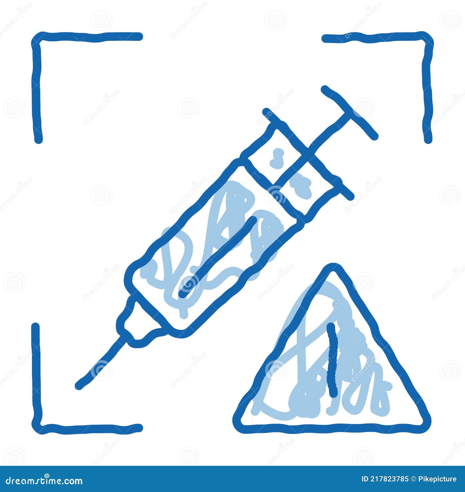 Detection of Injection Problems Icon Vector Outline Illustration Stock ...