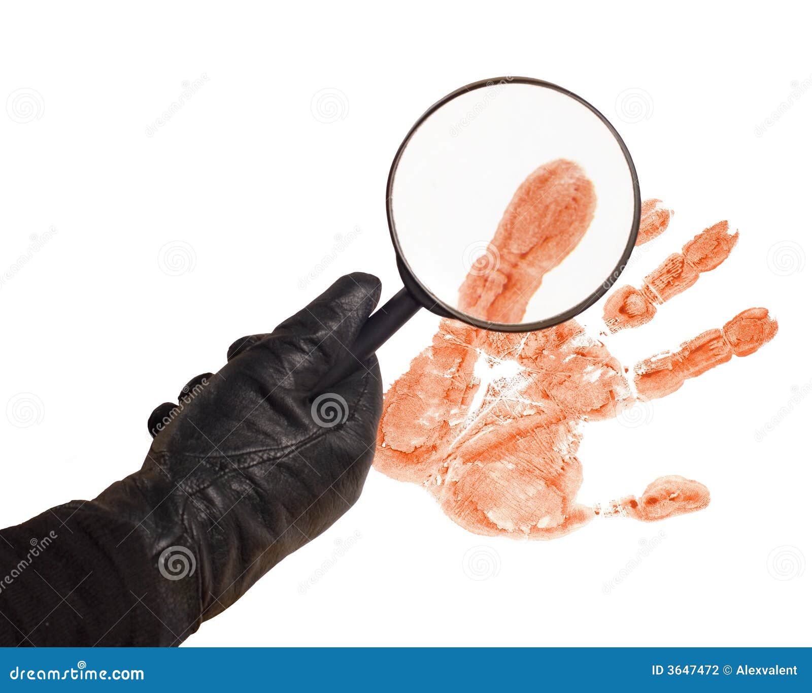 Detective stock photo. Image of dactyloscopy, inquiry - 3647472
