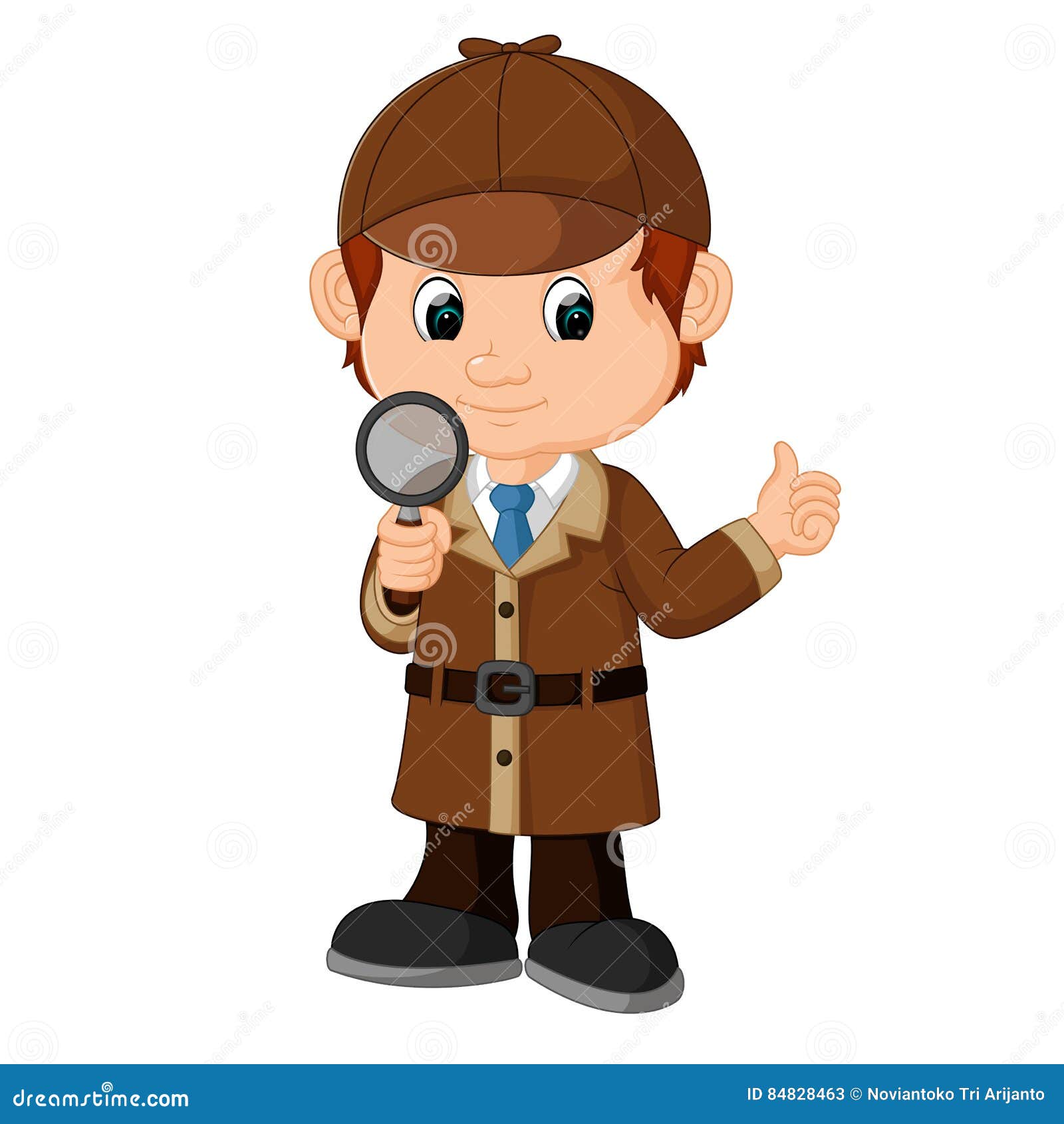 Cartoon Forensic Pathologist Doctor Showing Checklist Vector ...