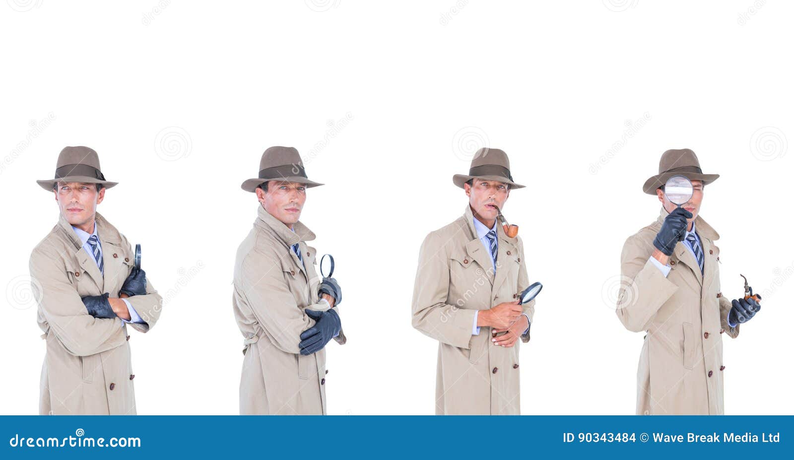Detective collection stock photo. Image of observing - 90343484