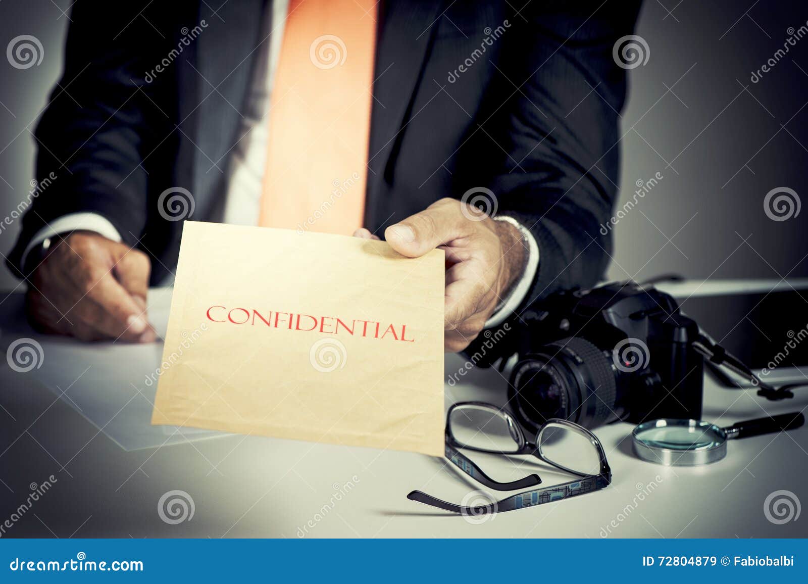 Detective stock image. Image of folder, informer, espionage - 72804879