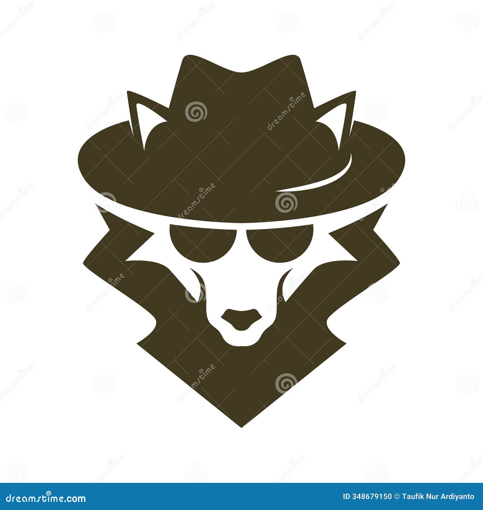 Detective Man Logo Design, Mafia Detective Fashion Tuxedo And Hat ...
