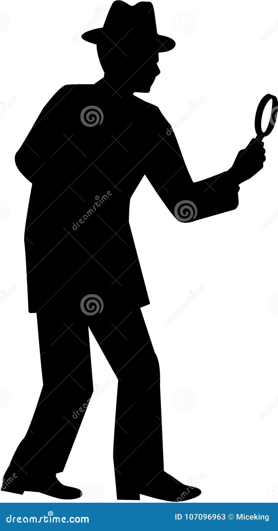 Magnifying Glass Silhouette