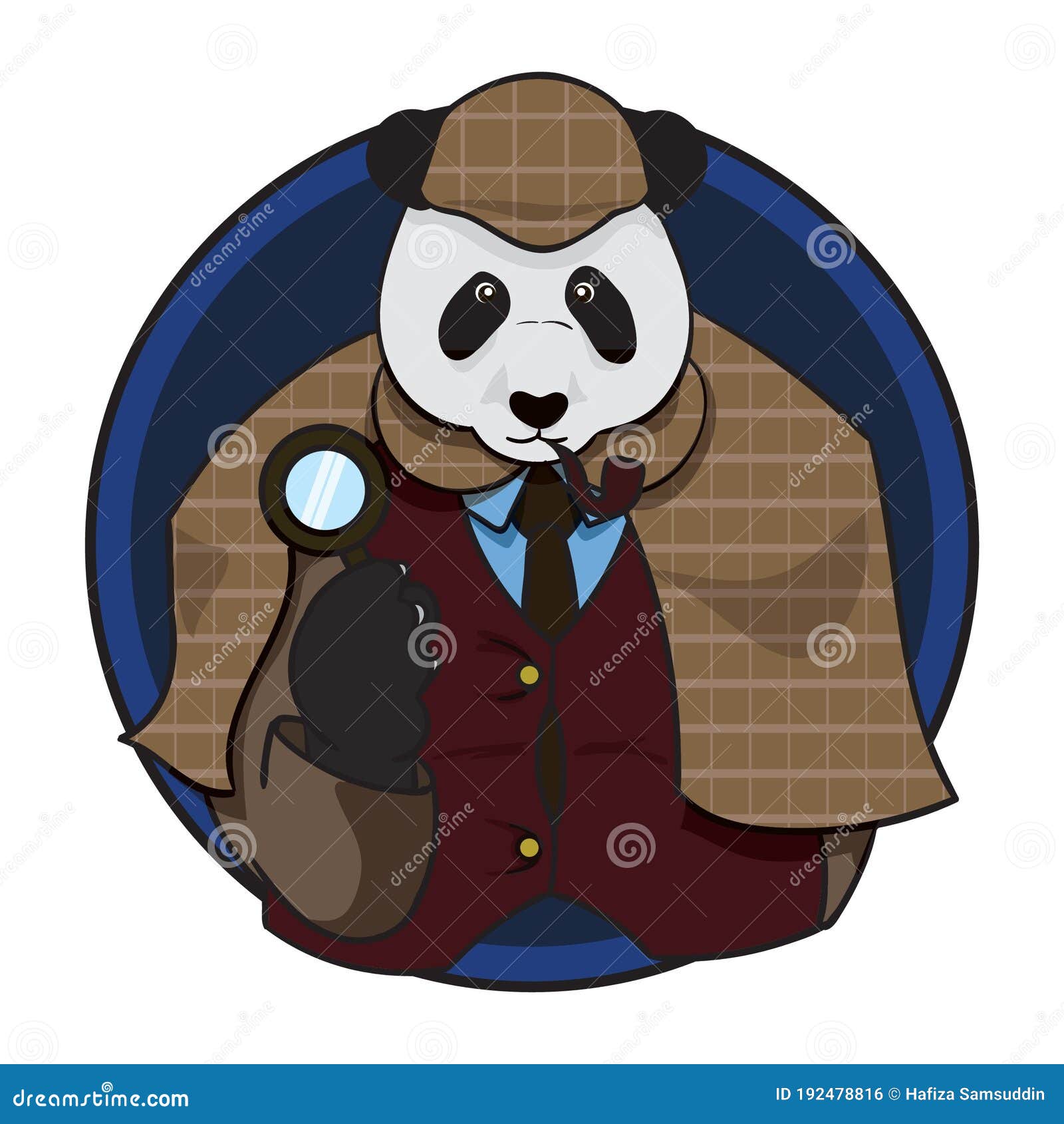 Detective Panda Stock Illustrations – 12 Detective Panda Stock ...