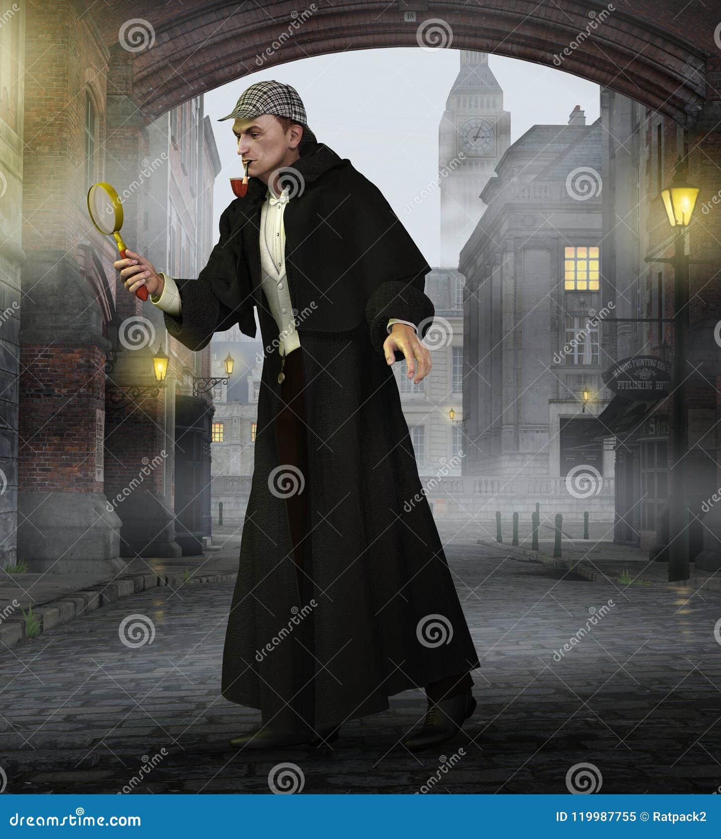 Detective Sherlock Holmes Cartoon Royalty-Free Stock Image ... Detective Sherlock Holmes Cartoon Royalty-Free Stock Image ...
