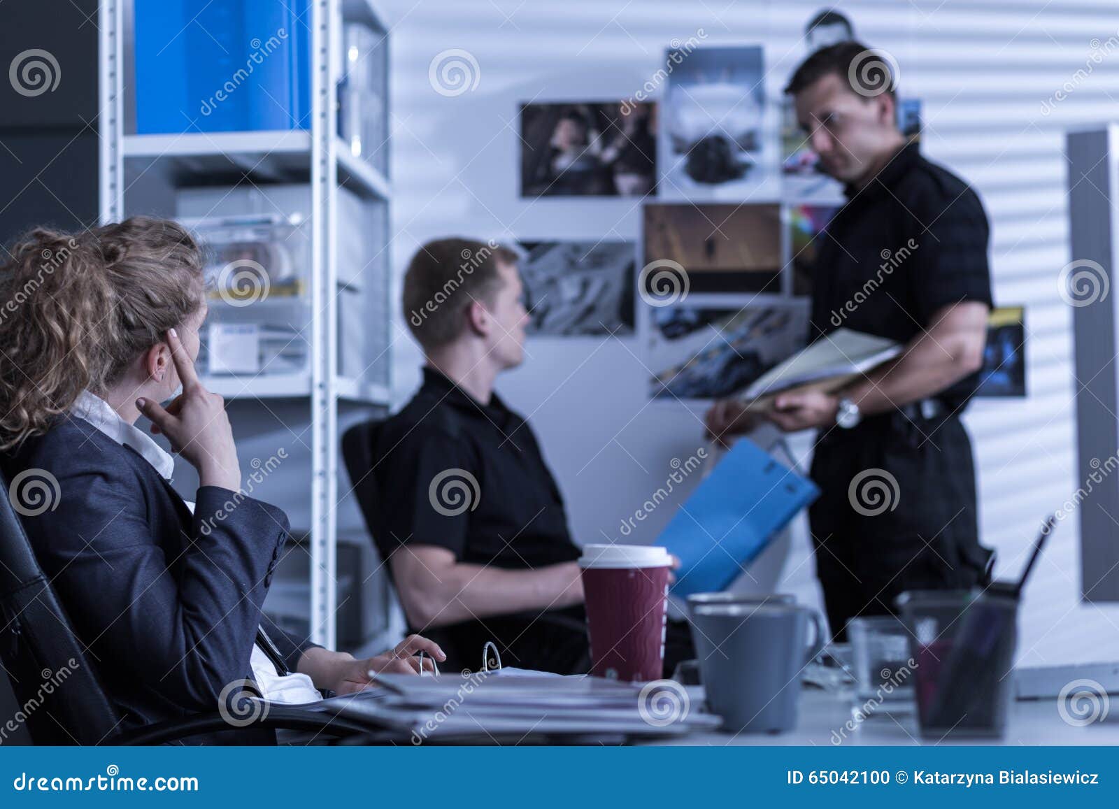 Private Investigation Service Text On Top View Isolated On White ...