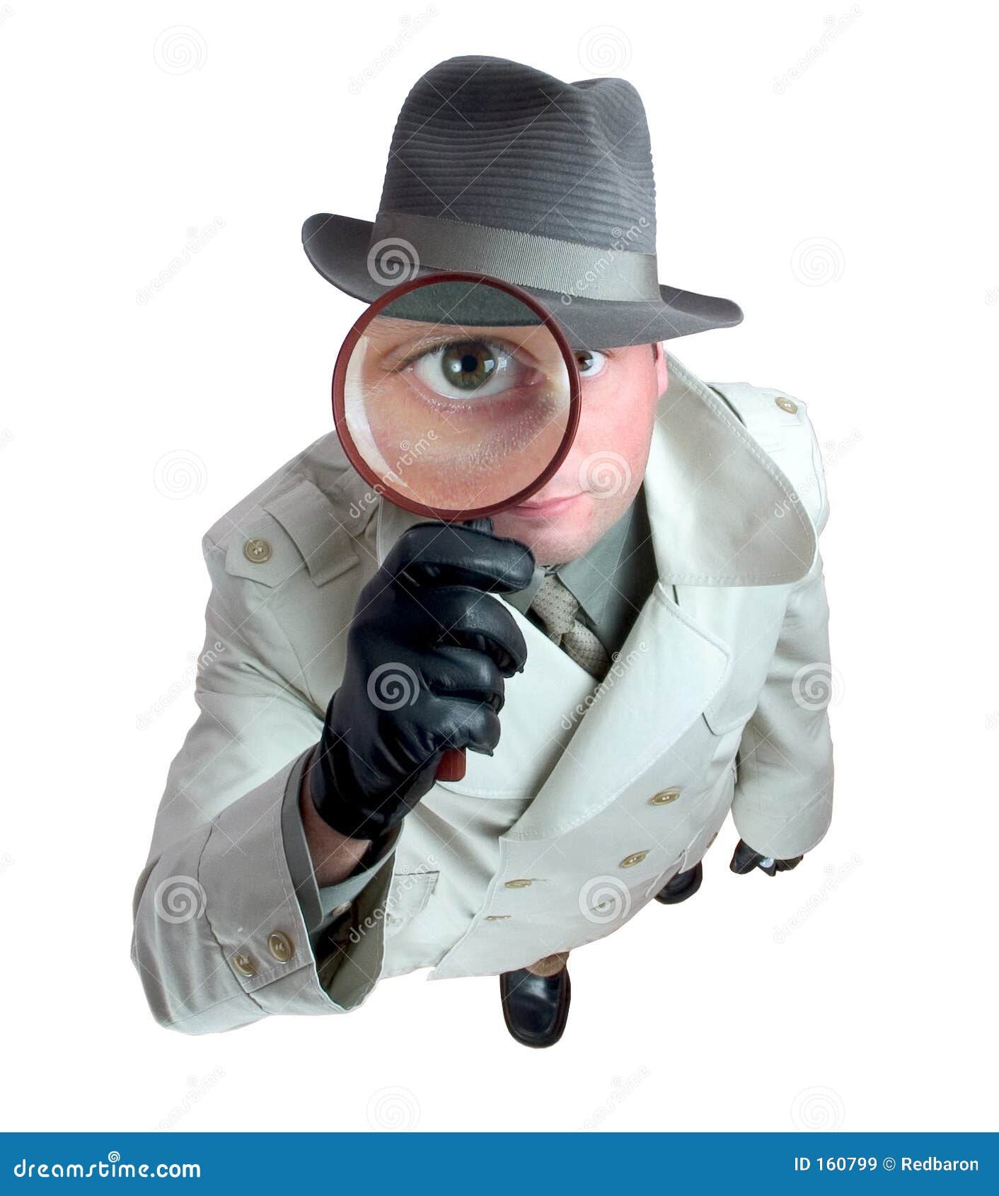 Detektiv 3 stockbild. Bild von auge, beruf, porträt, mantel - 160799