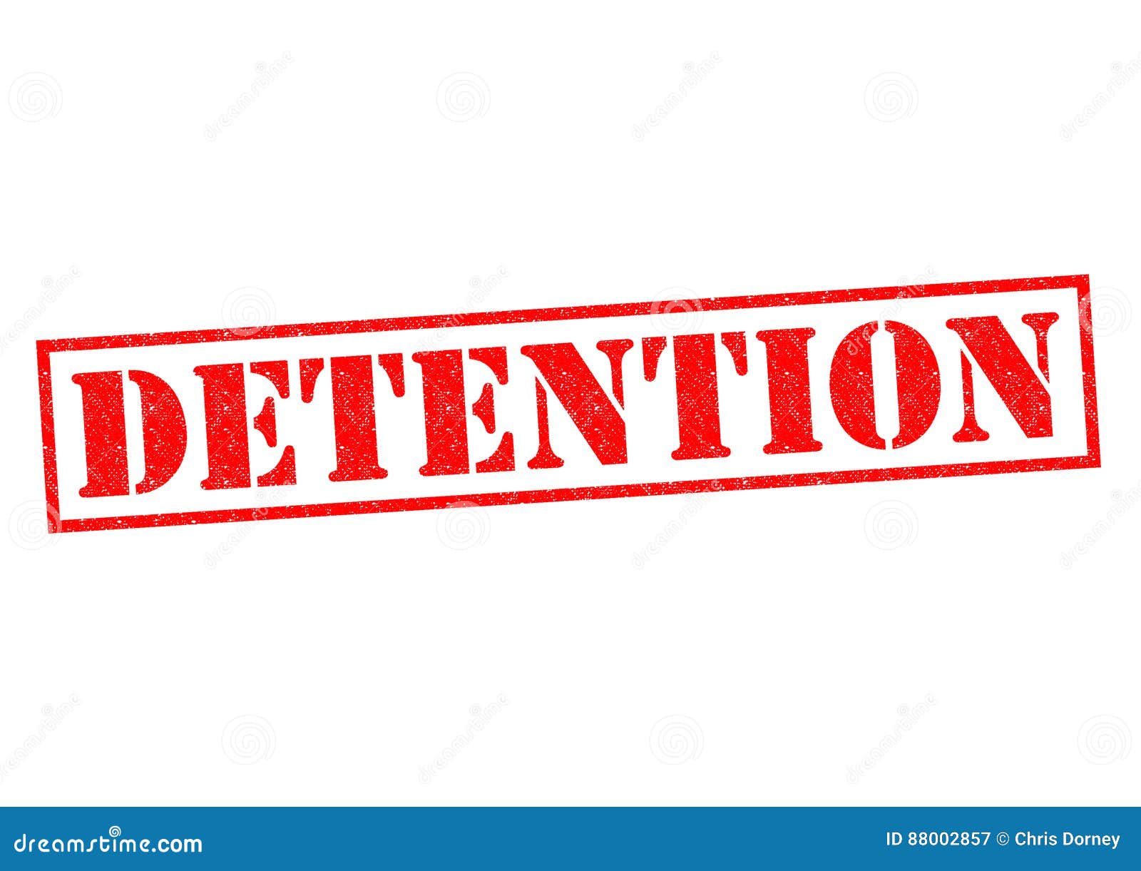 Detention Sign
