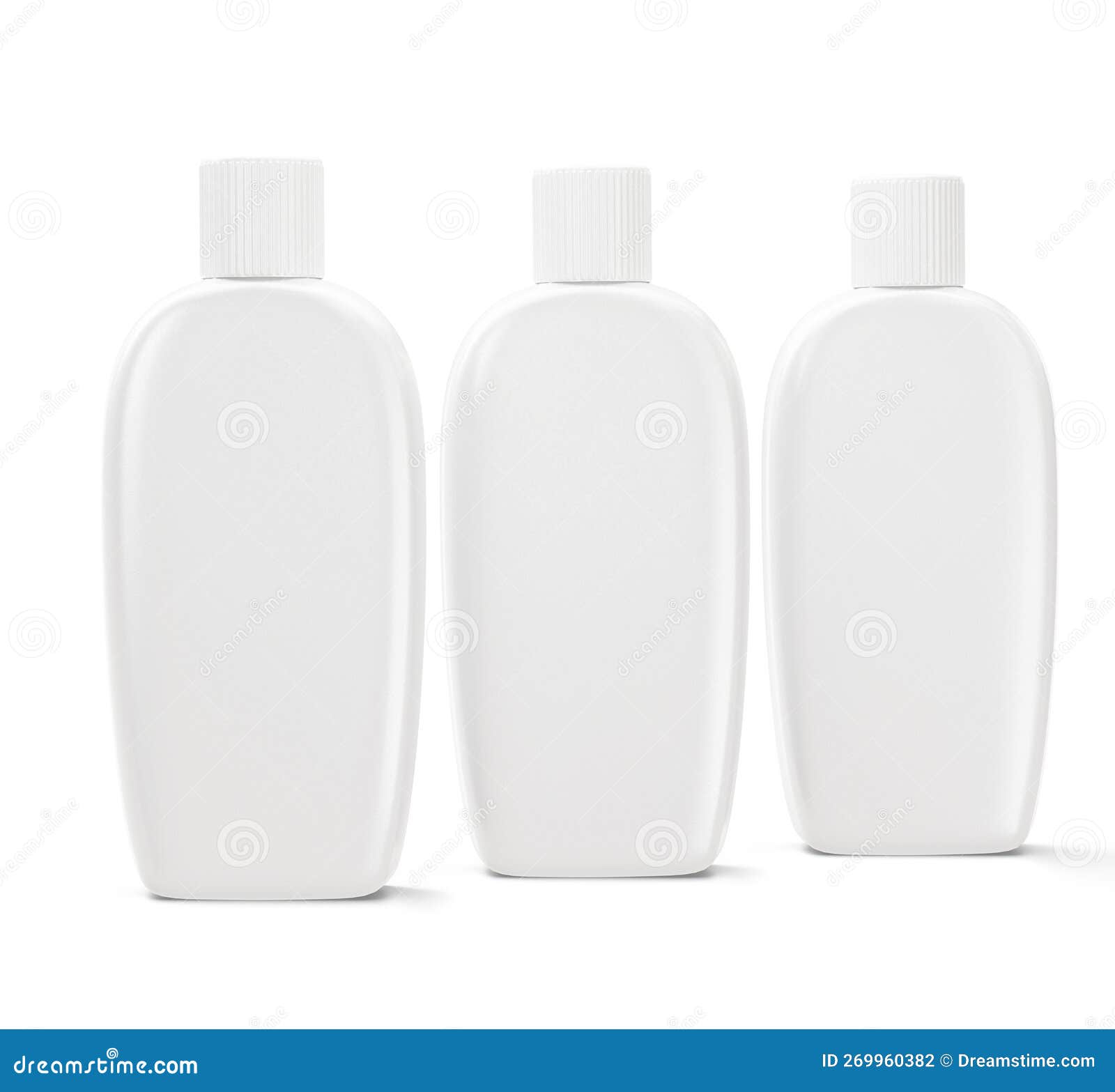 Detergent Bottle Three Consists for Using a Presentation Branding Stock ...