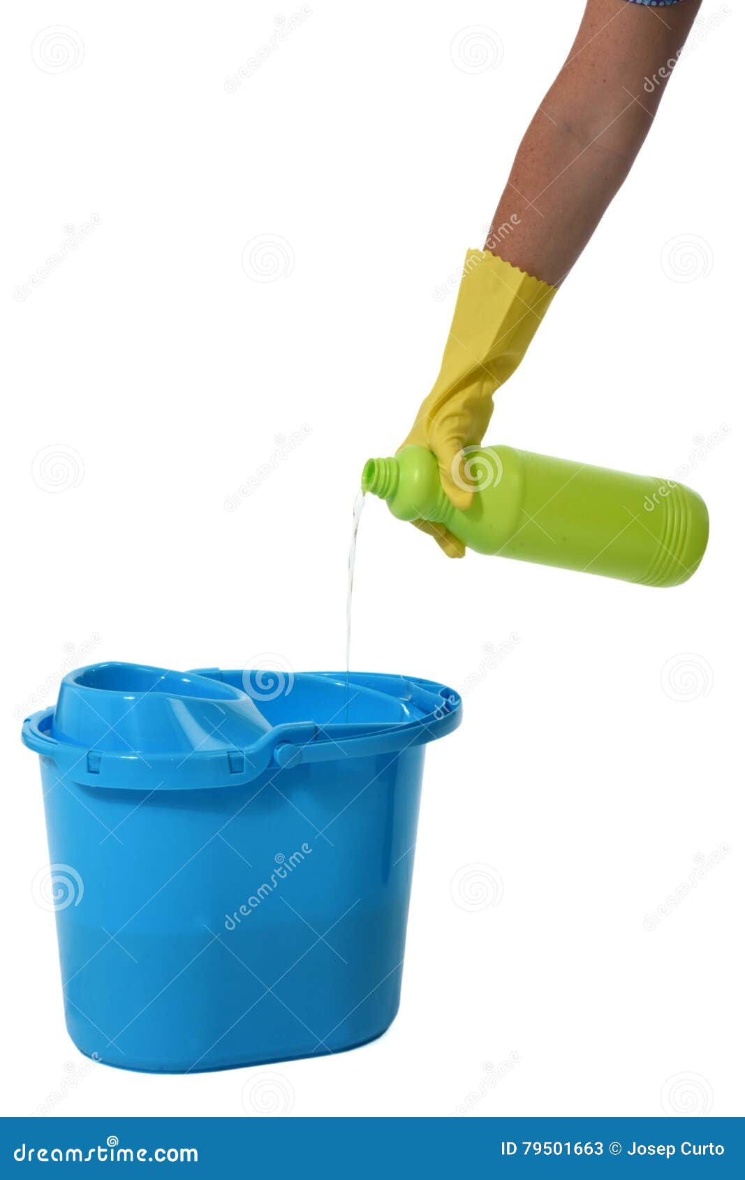 Detergent in the bucket stock image. Image of cleen, detergent - 79501663