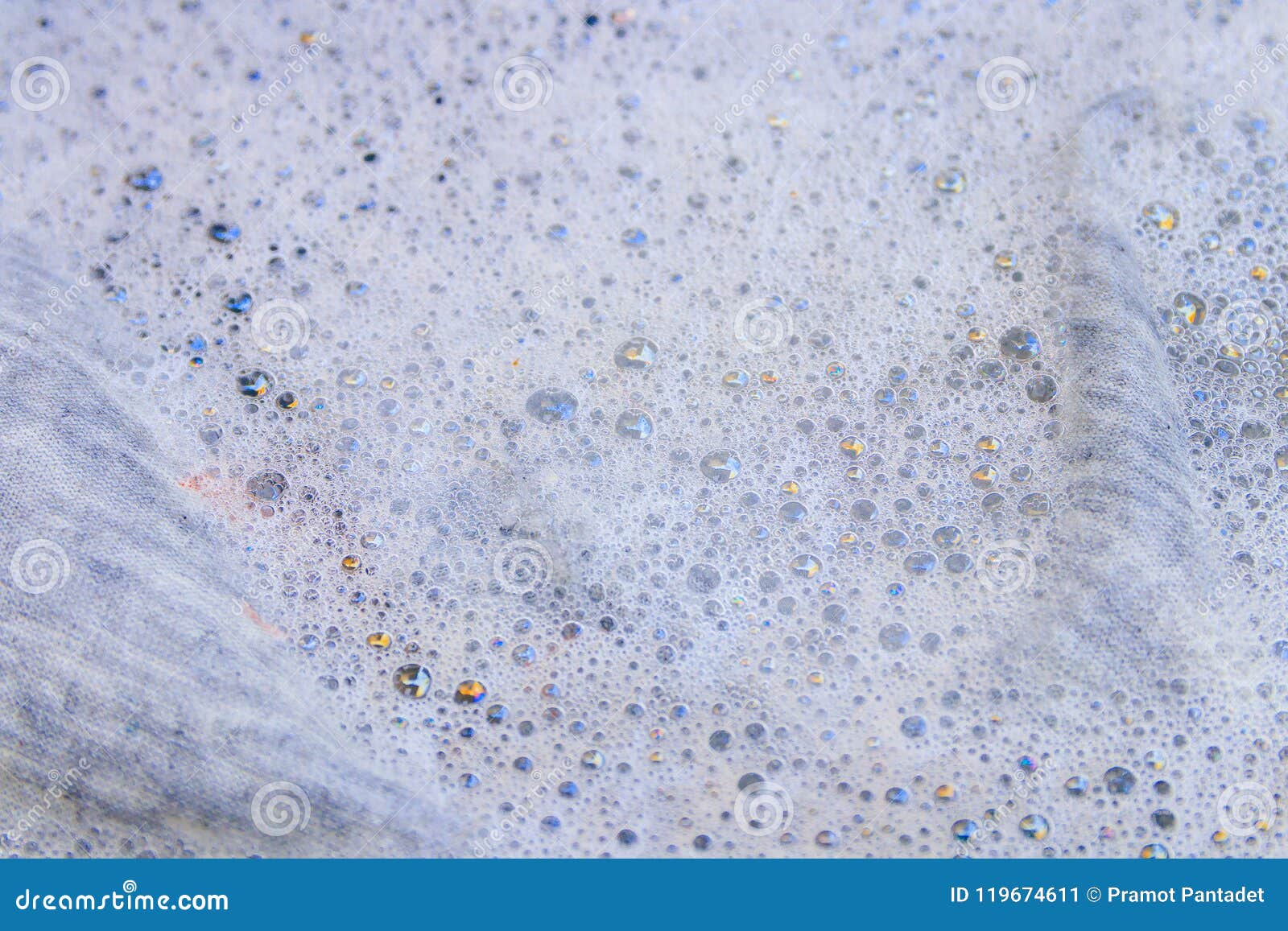 Detergent Foam Bubble As Background Texture Select Focus Shallow Depth ...