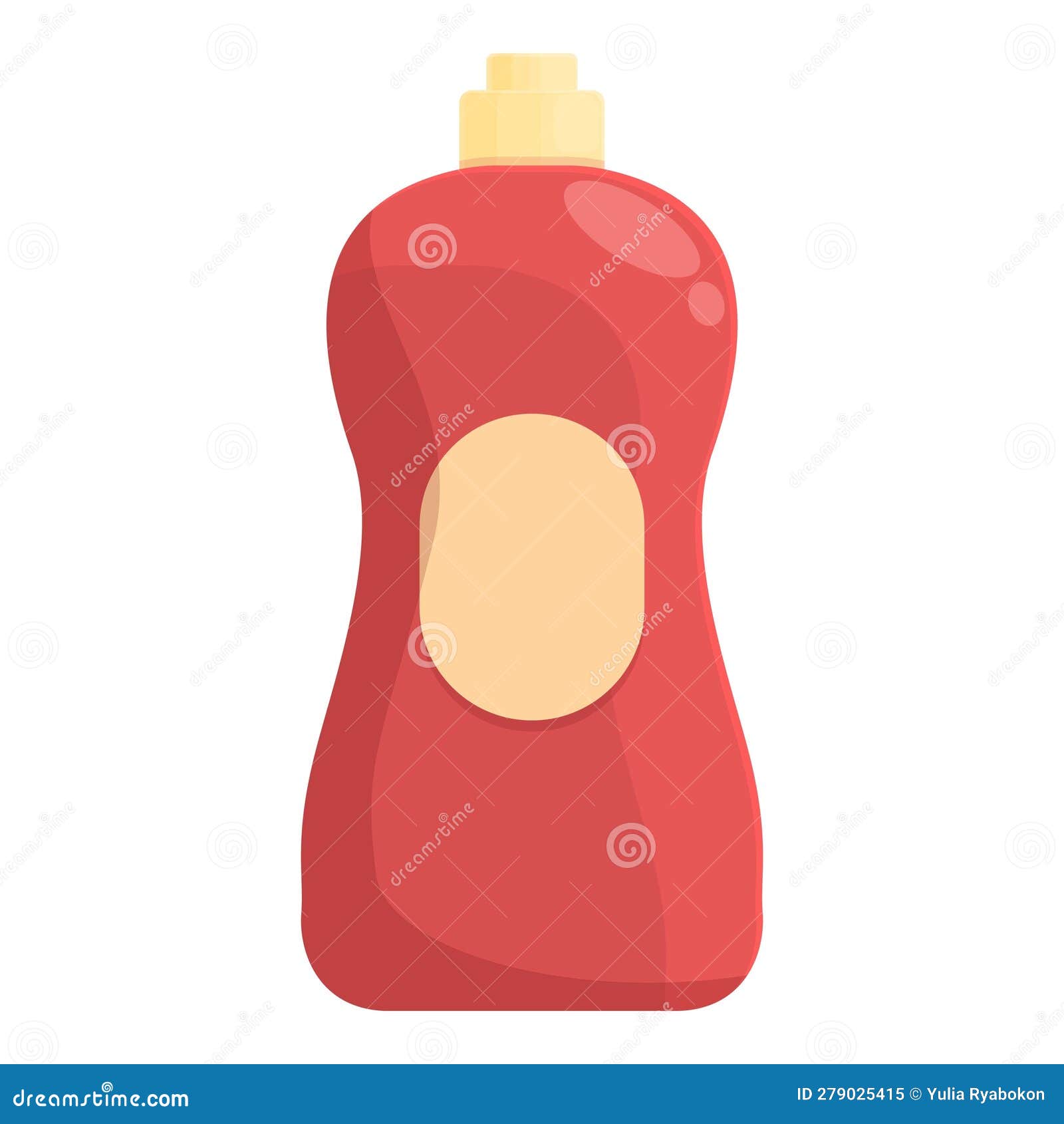 Detergent Icon Cartoon Vector. Dish Clean Stock Vector - Illustration ...