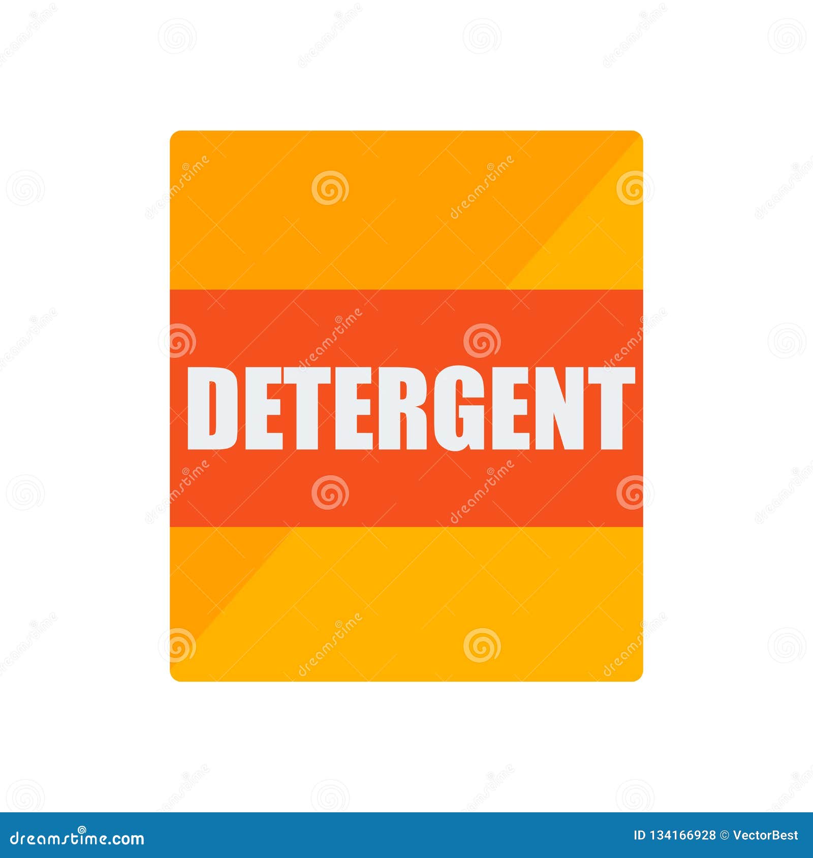 Detergent Icon Vector Sign and Symbol Isolated on White Background ...