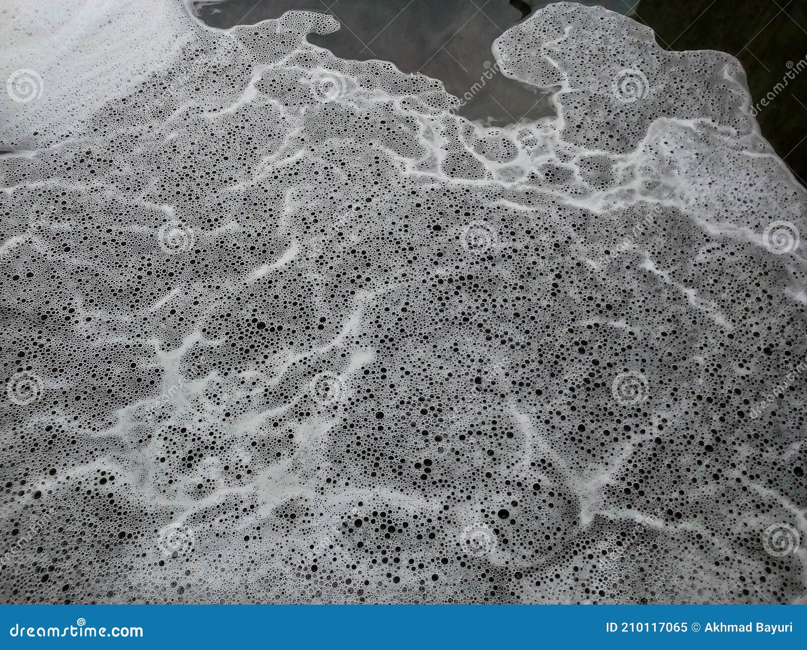 Soapy foam clumps. stock image. Image of drop, contamination - 210117065