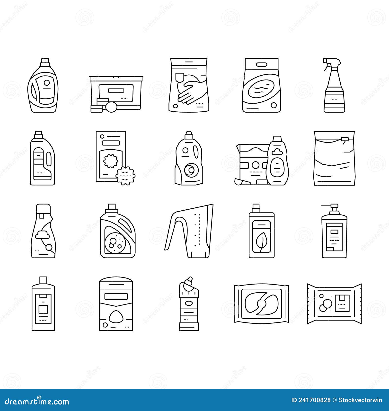 Detergent Organic Laundry Soap Icons Set Vector . Stock Vector ... Detergent Organic Laundry Soap Icons Set Vector . Stock Vector ...