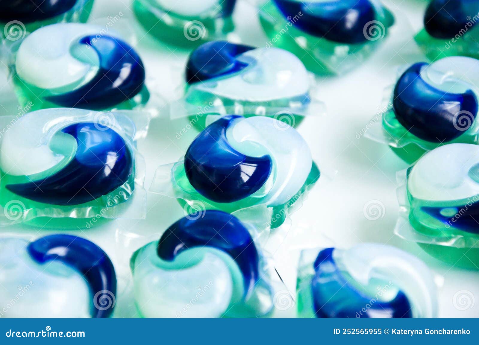 Detergent Pods Closeup. Minimalism of Detergent Stock Image - Image of ...