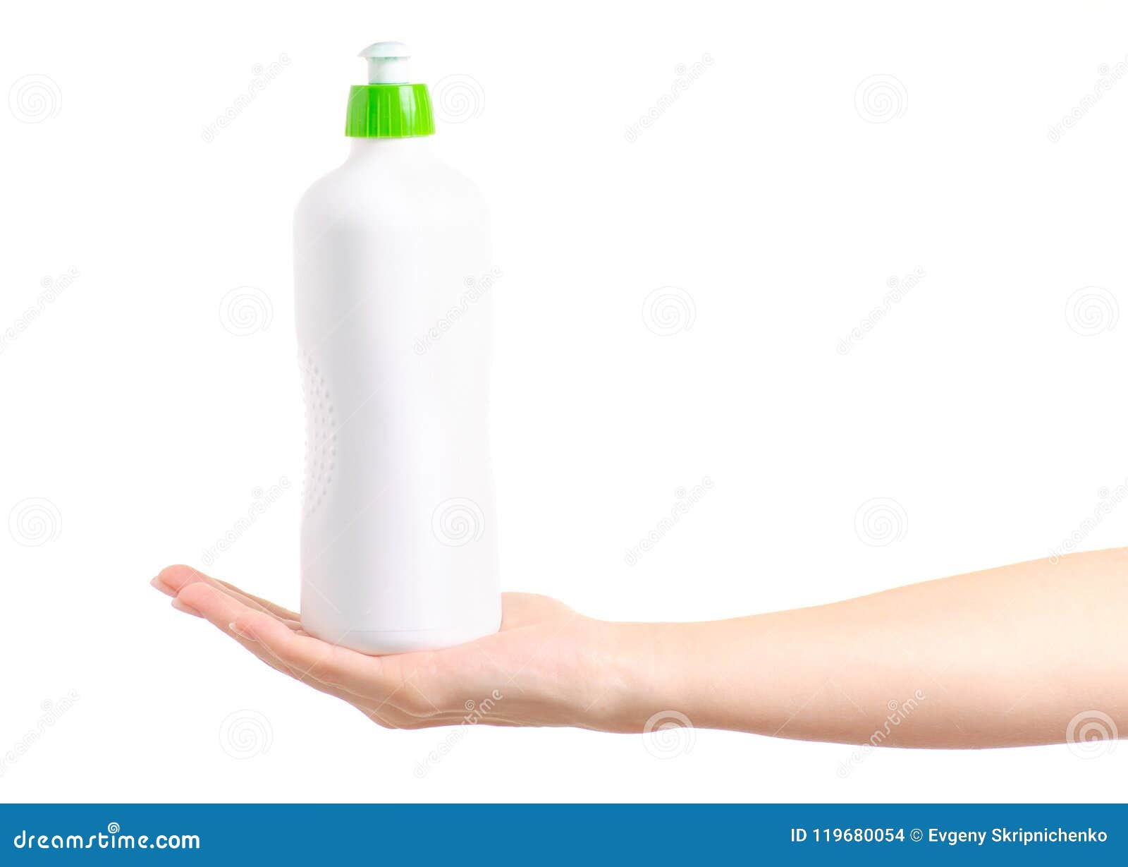 Detergent for Utensils Dishes Plates in Hand Stock Photo - Image of ...