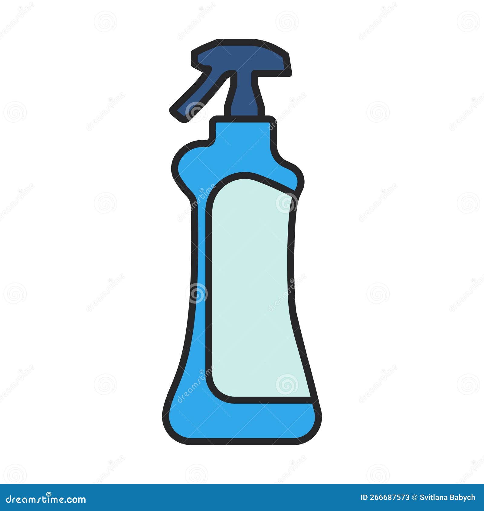 Detergent Vector Icon.Color Vector Icon Isolated on White Background ...