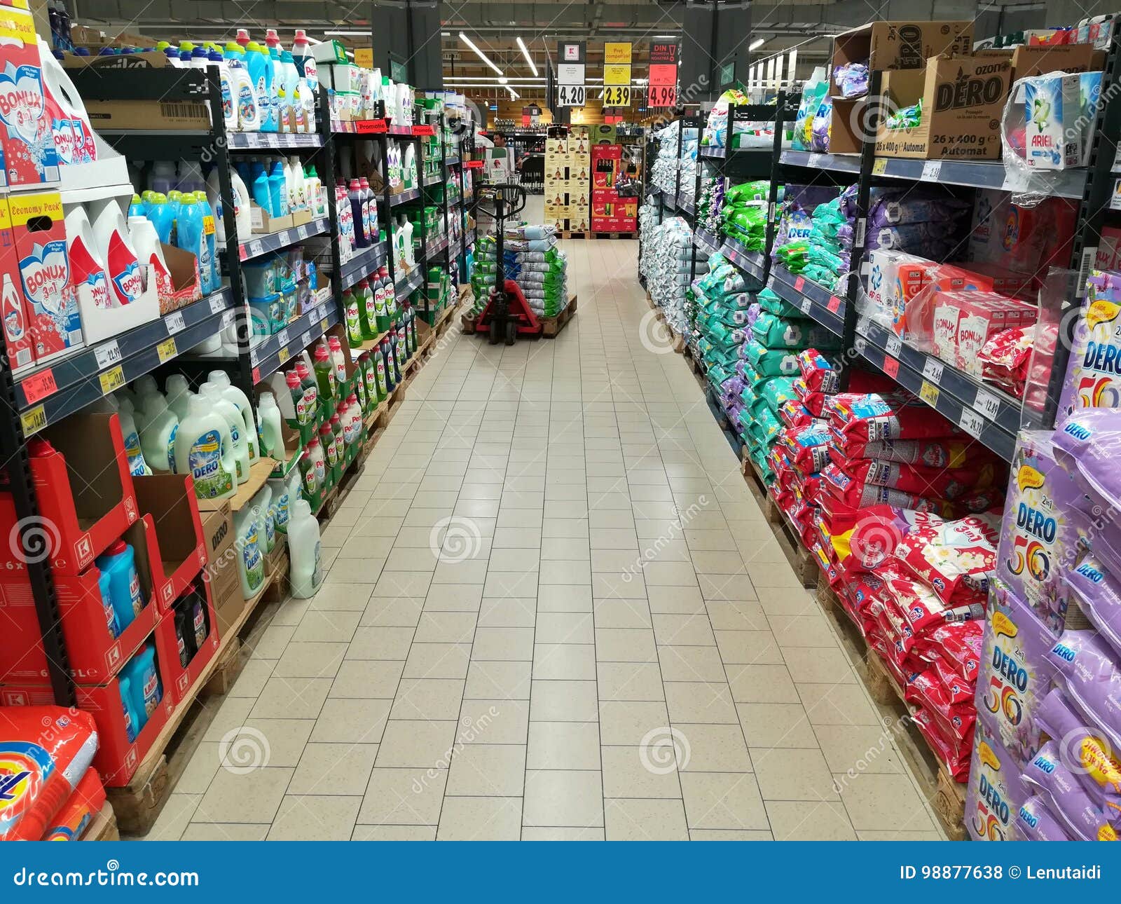 Detergents in the Supermarket Editorial Stock Photo - Image of dero ...