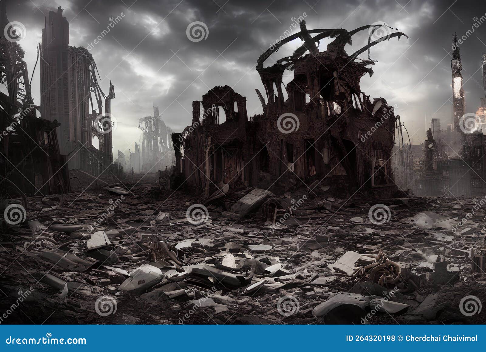 Deteriorating Urban Traffic Signal Warns Of Potential Hazards On A ...