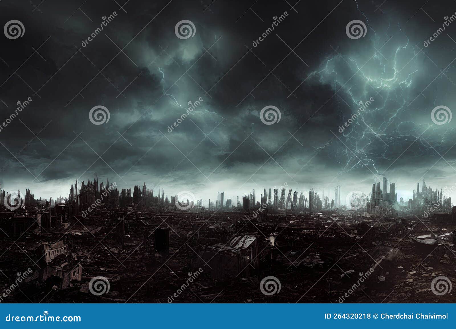 Deteriorating Urban Traffic Signal Warns Of Potential Hazards On A ...