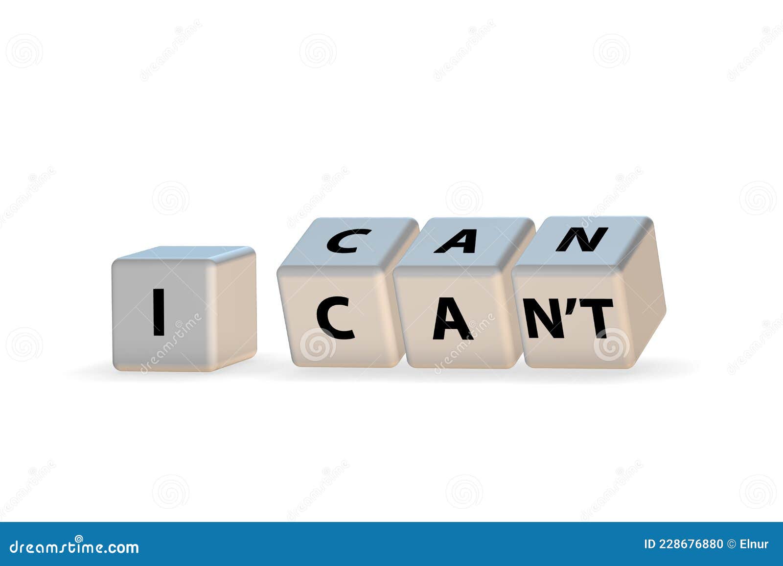 Determination Concept with Rotating Cubes - 3d Rendering Stock ...