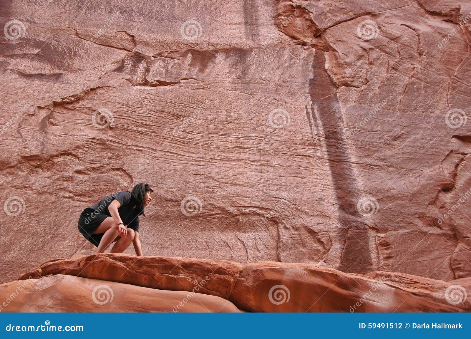 Determination stock photo. Image of woman, scene, intent - 59491512