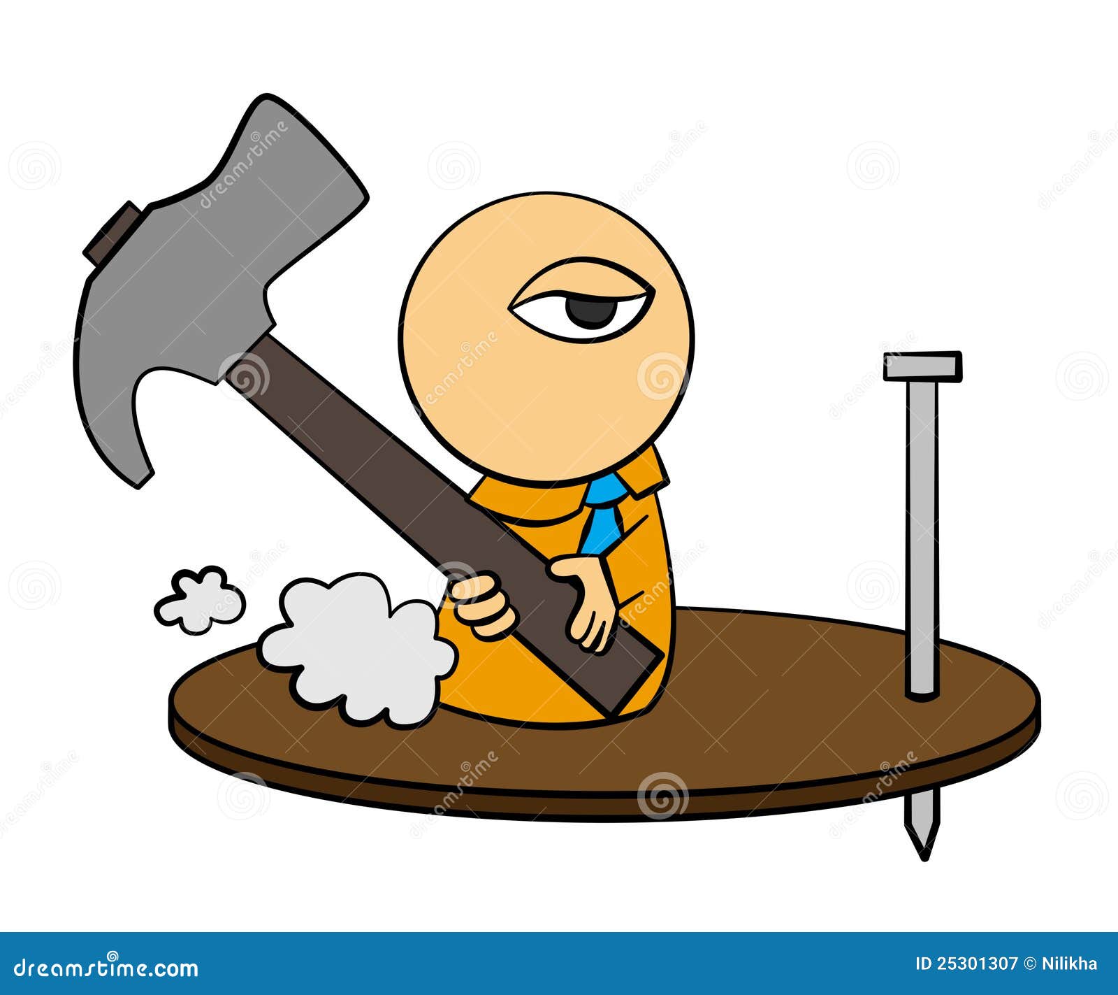 Determined stock illustration. Illustration of success - 25301307 Determined stock illustration. Illustration of success - 25301307