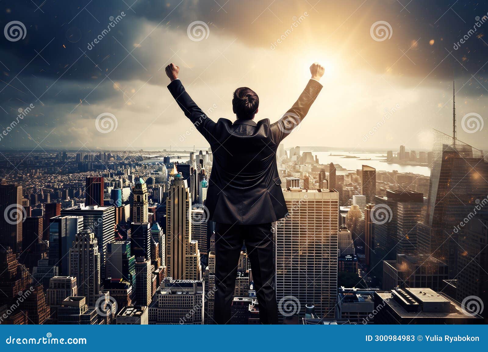 Determined Man Achieve Success. Generate Ai Stock Illustration ... Determined Man Achieve Success. Generate Ai Stock Illustration ...