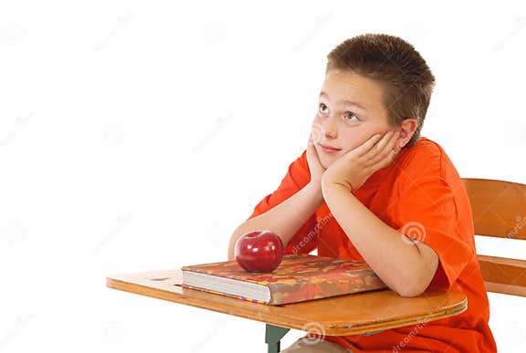 Determined student stock photo. Image of person, child - 3855424